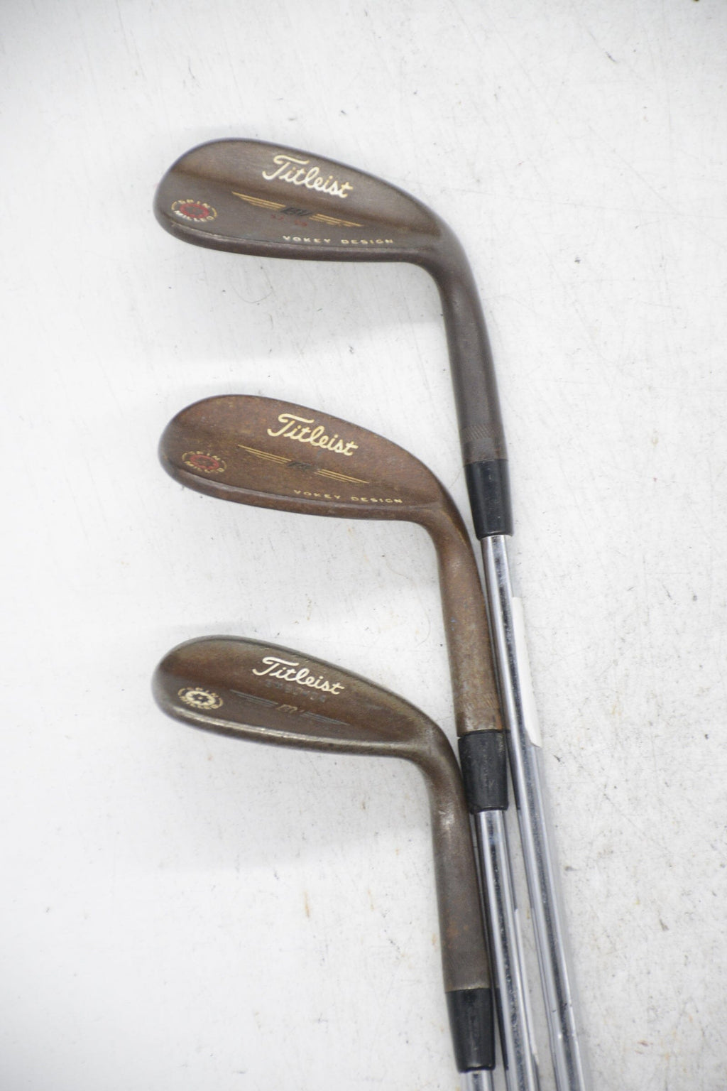 Titleist Vokey Spin Milled 52, 56, 60 Degree Wedge Set Wedge Flex