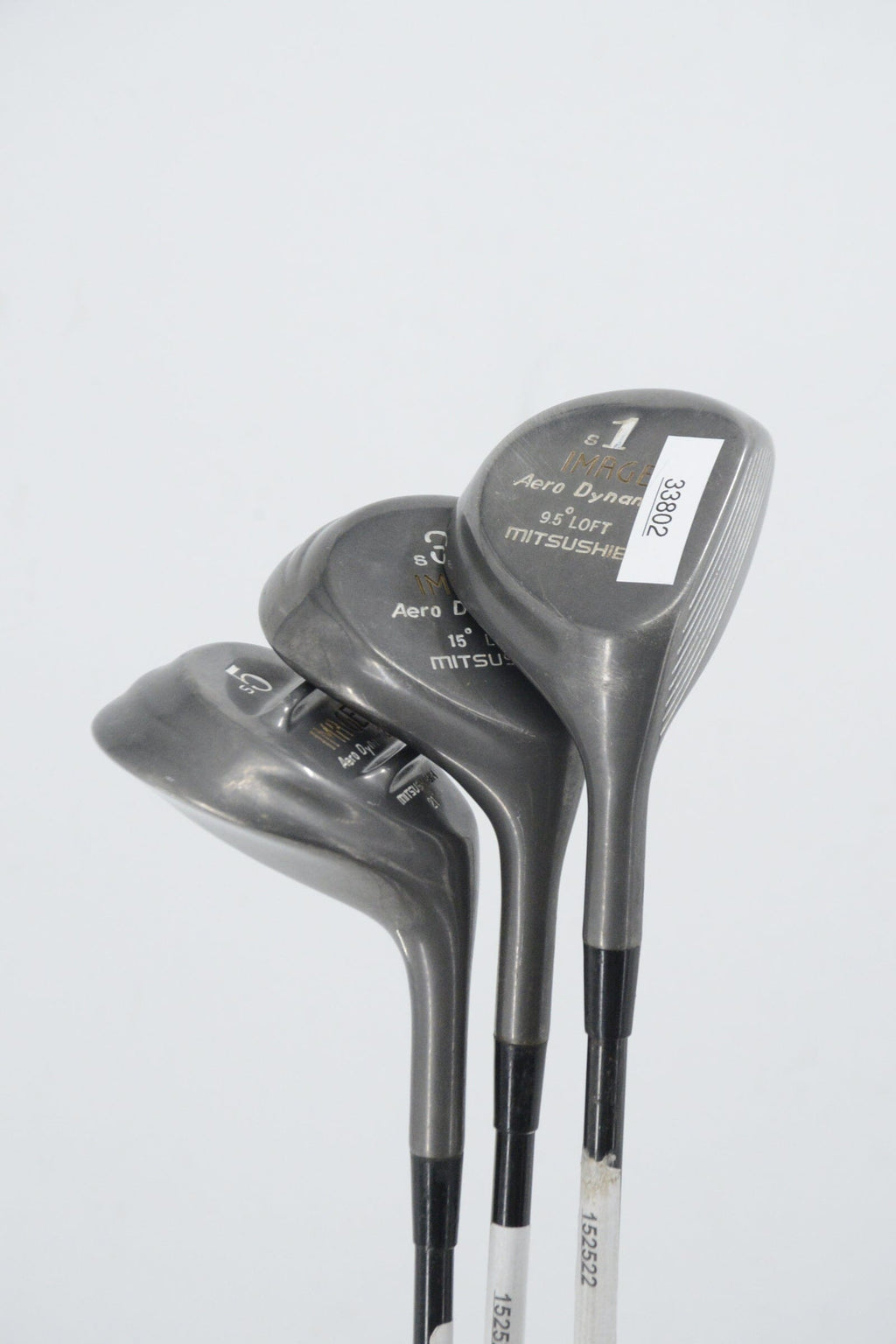 Mitsushiba Image Aero Dynamic D, 3W, 5W Wood Set R Flex