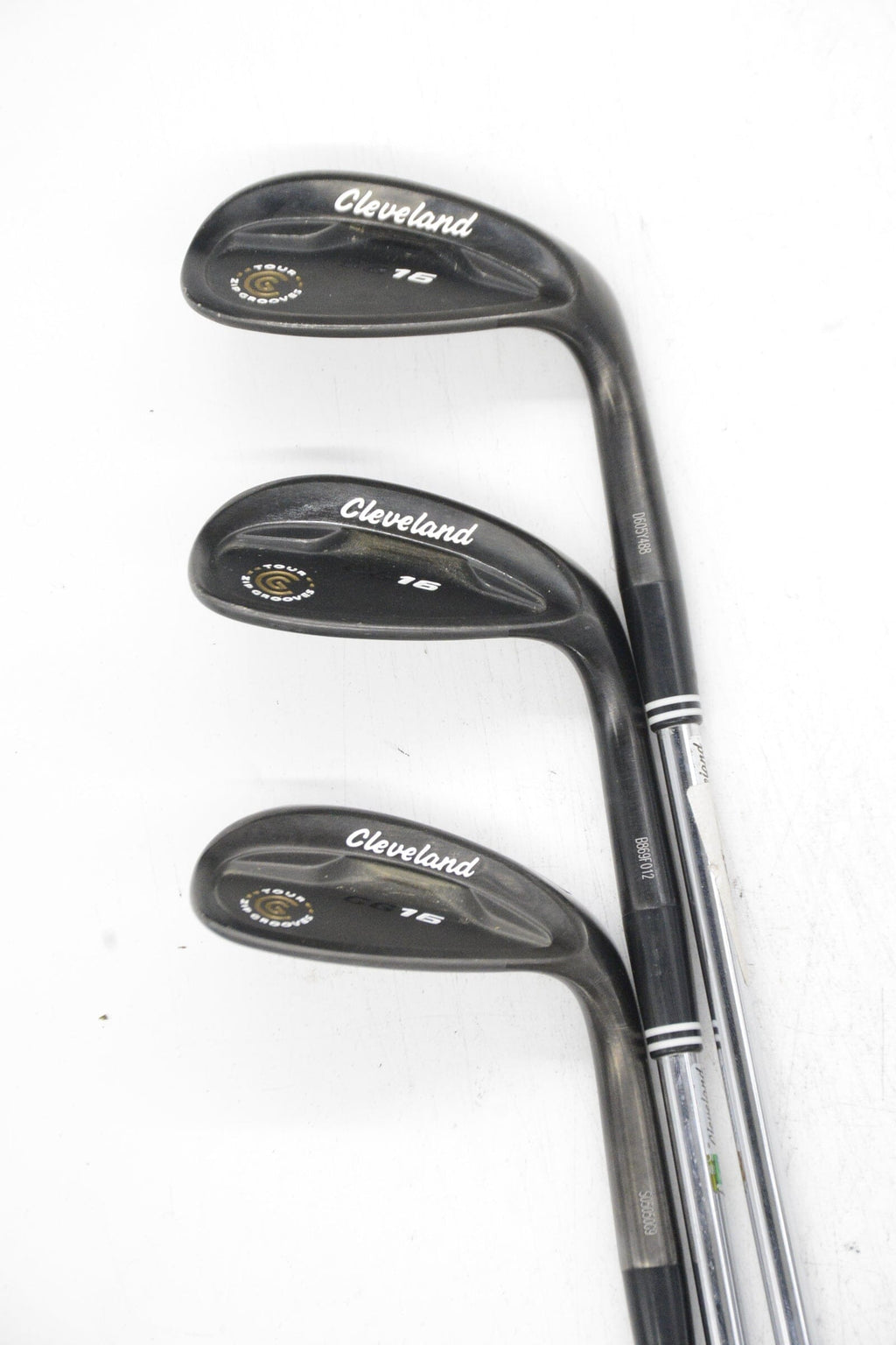 Cleveland CG16 Black Pearl 52, 56, 60 Degree Wedge Set Wedge Flex